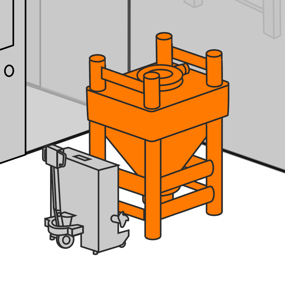 Bins for Bin Blending Process - Rheo Engineering
