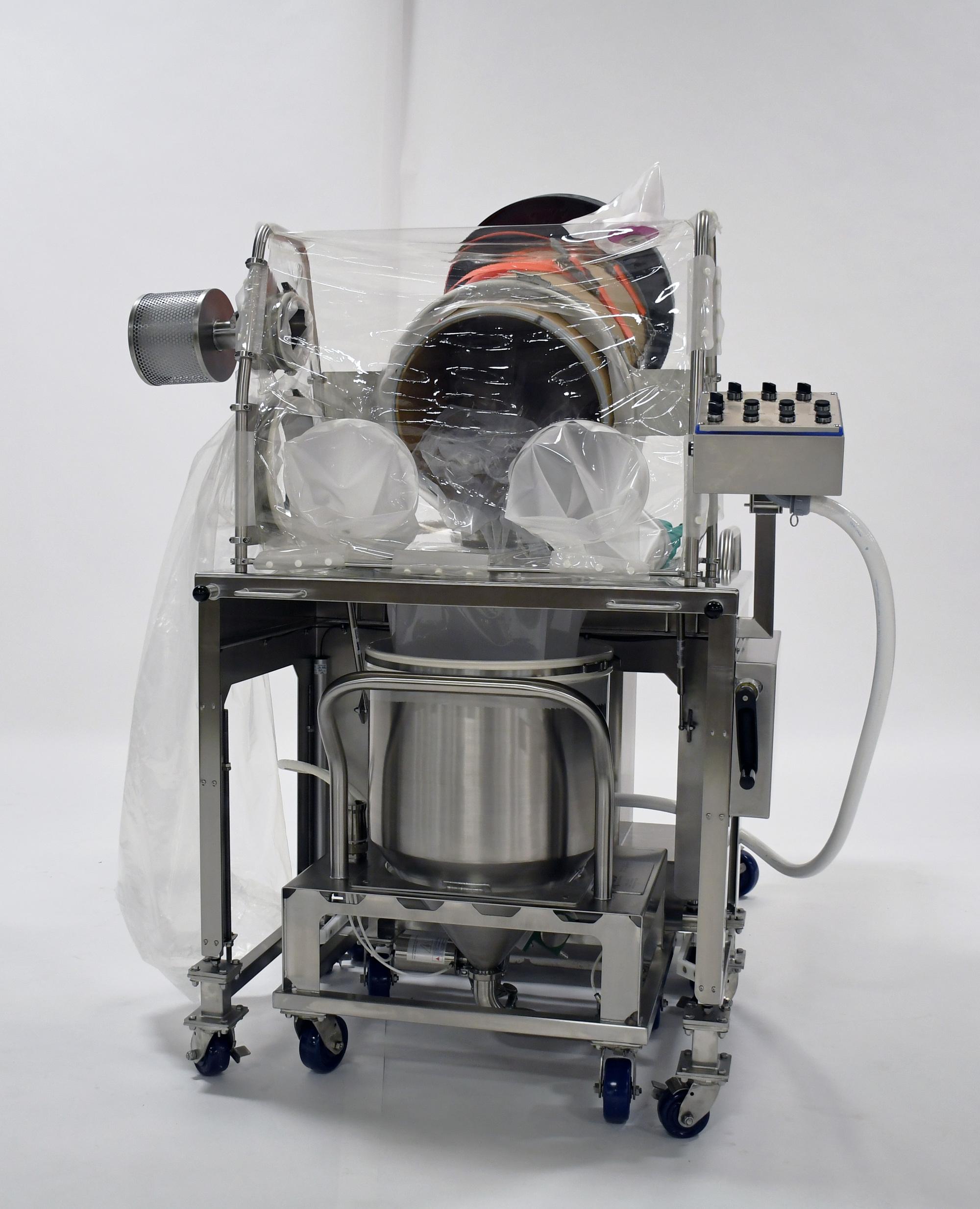 High Containment Modular Vacuum Transfer with Flexible Isolator - Rheo ...