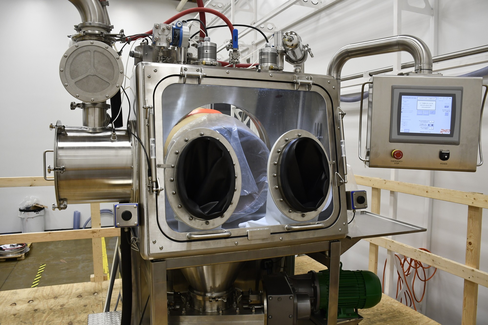 High Containment Vessel Charging - Rheo Engineering