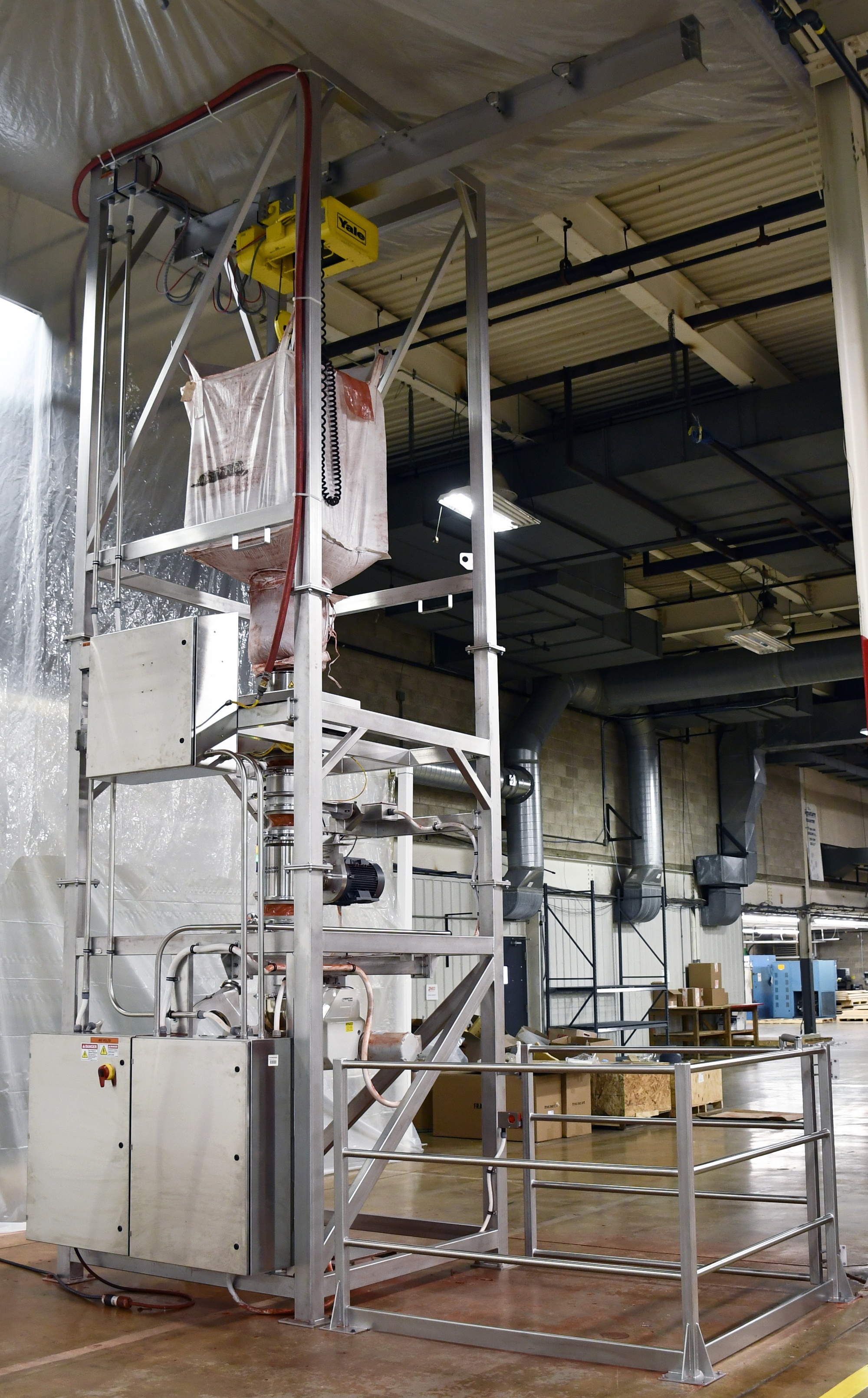 Material Pack Out Station - Rheo Engineering