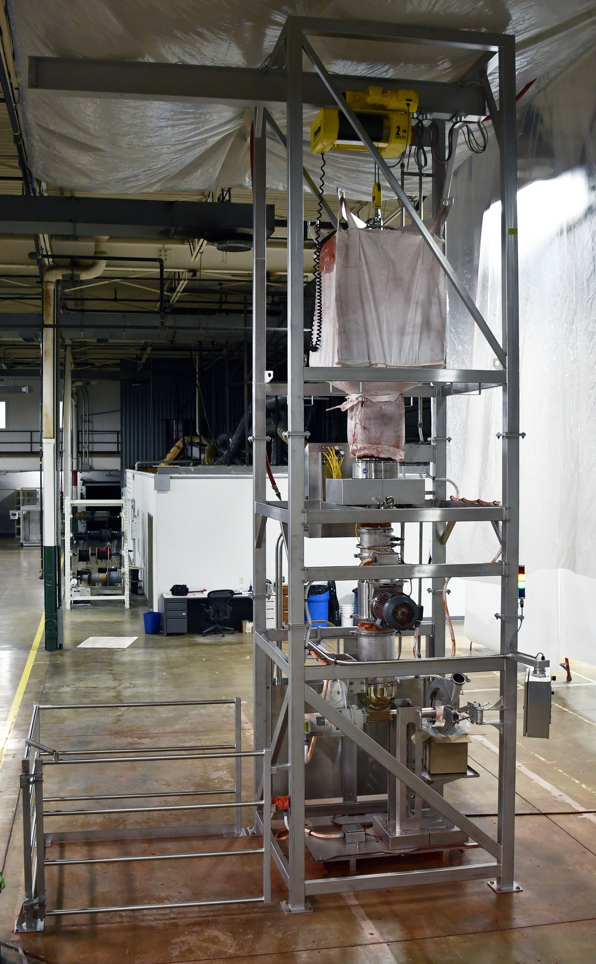 Material Pack Out Station - Rheo Engineering