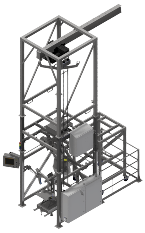 Material Pack Out Station - Rheo Engineering