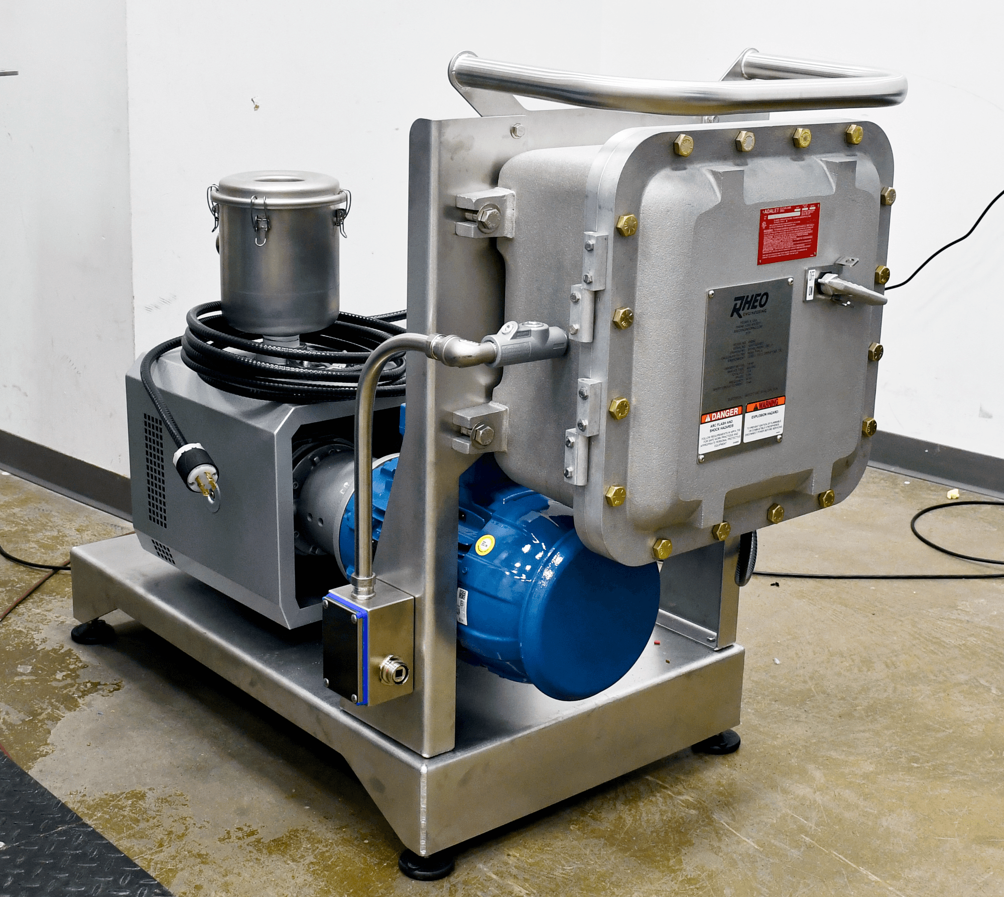 High Containment Vessel Charging - Rheo Engineering