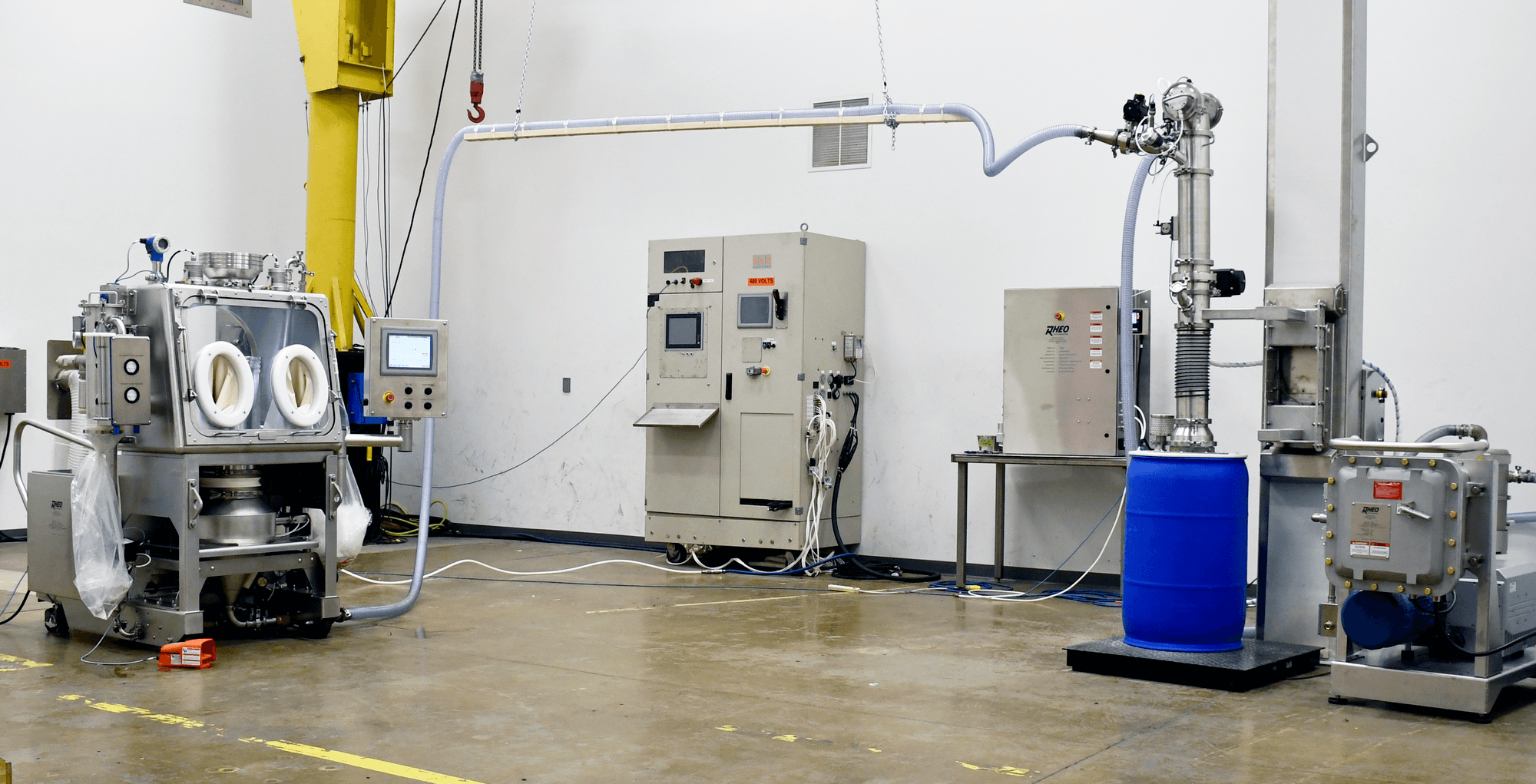 High Containment Vessel Charging - Rheo Engineering