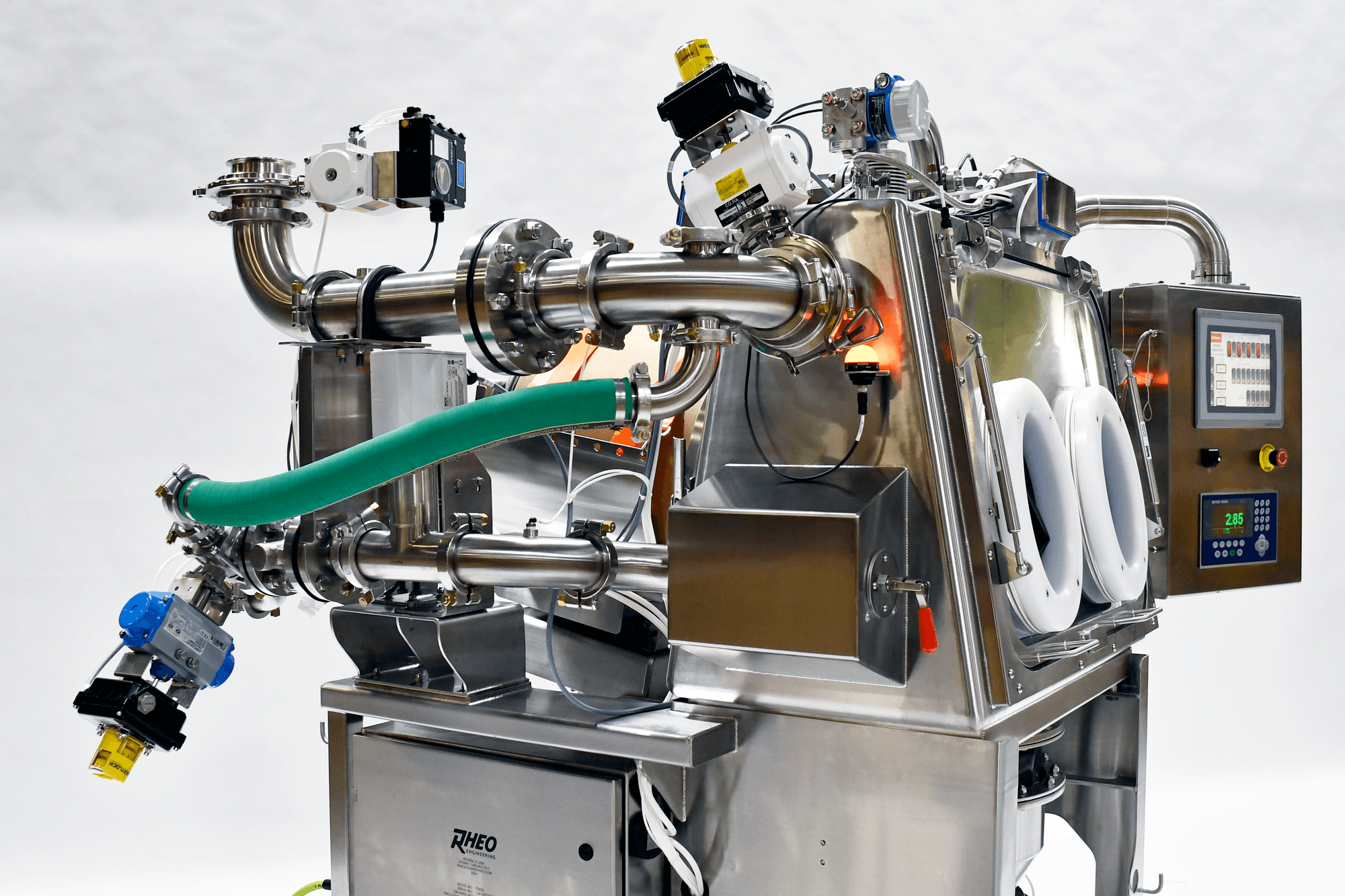 High Containment Vessel Charging Material Transfer Station - Rheo ...