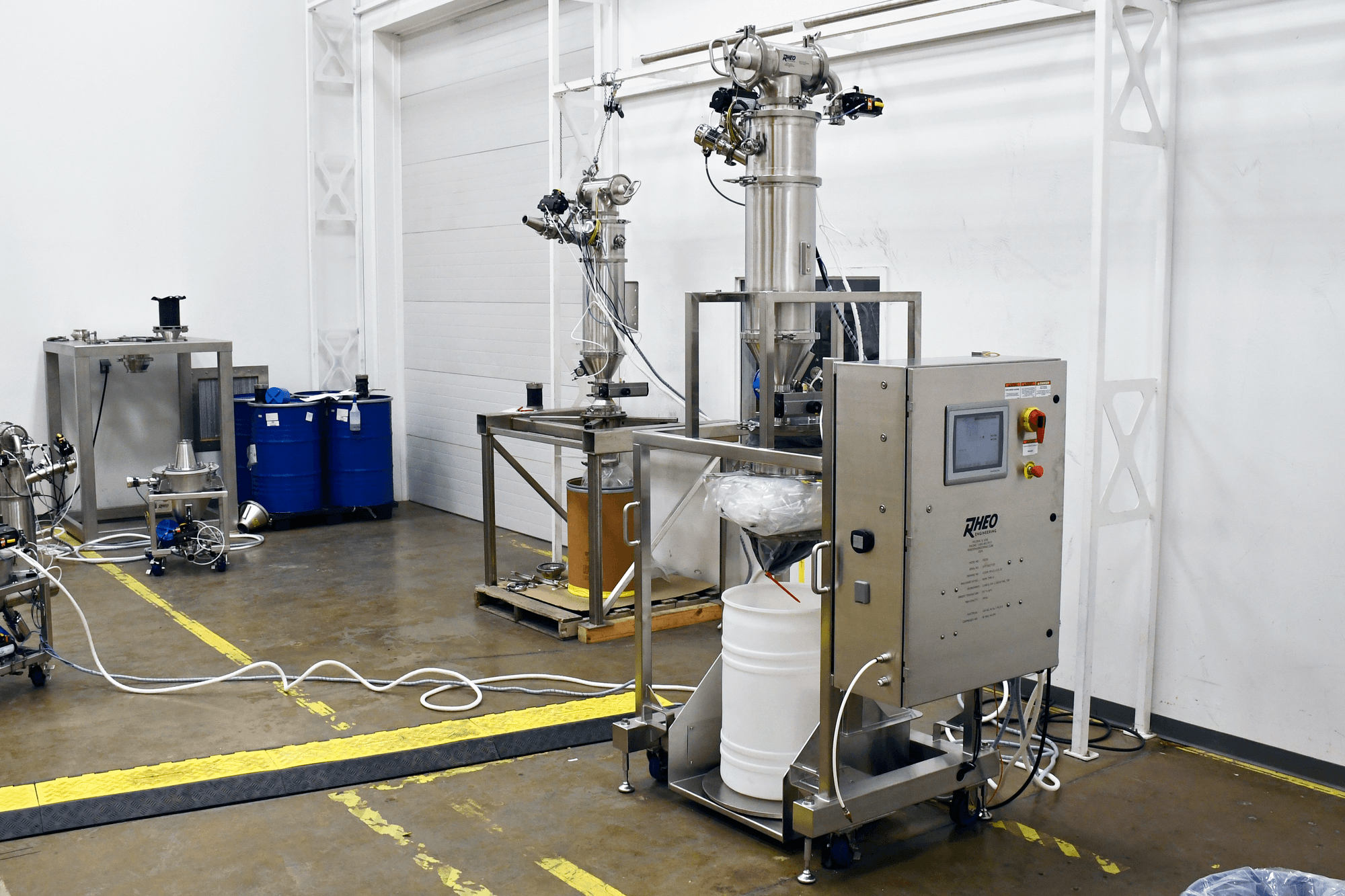 Spray Dryer Loading and Product Packout - Rheo Engineering