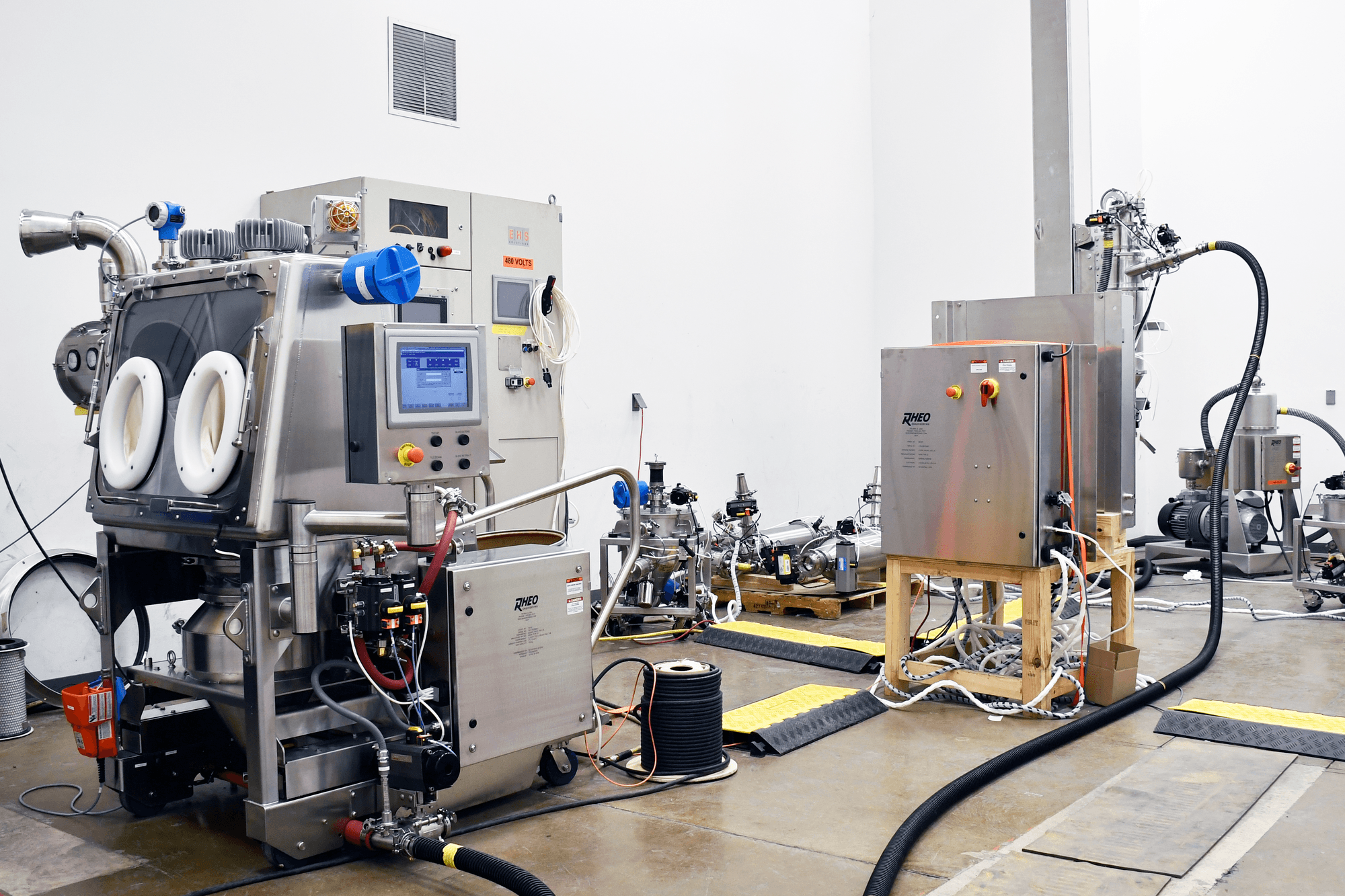 Spray Dryer Loading and Product Packout - Rheo Engineering