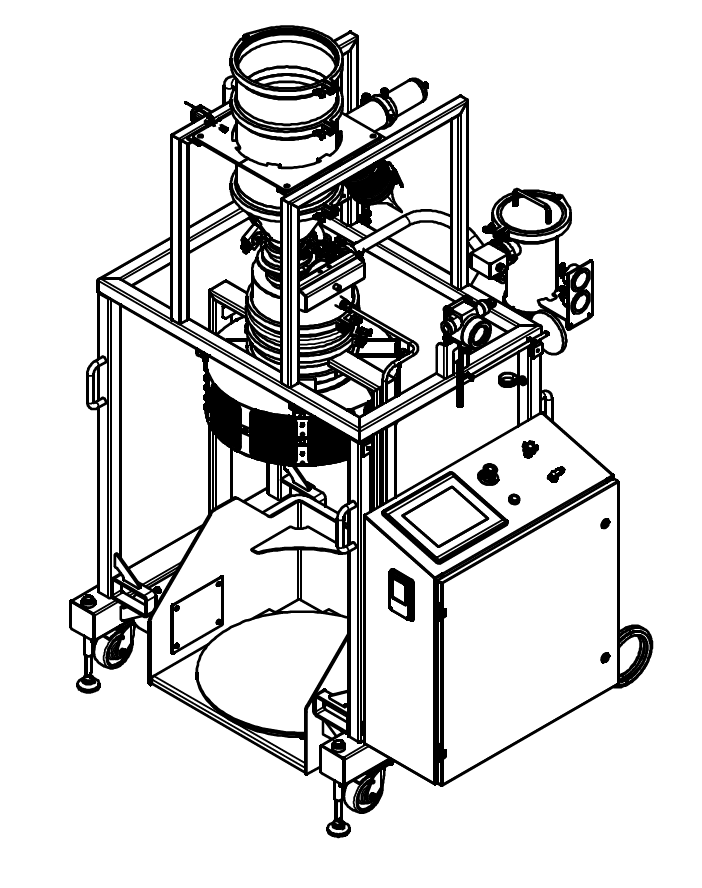 Automated High Containment Packout Station with WIP - Rheo Engineering