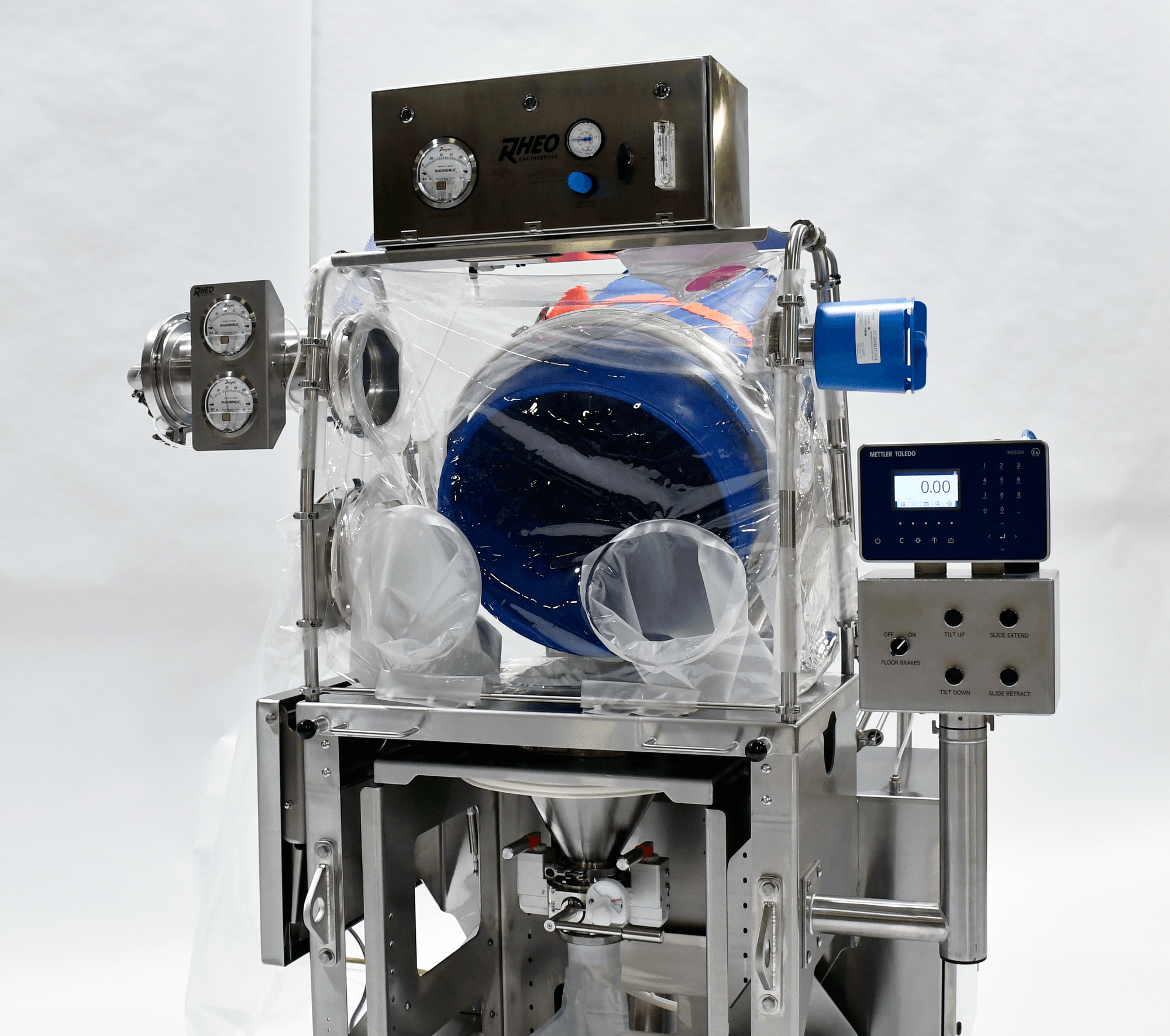 Geschlossenes Wäge- und Dosiersystem für den Gefahrenbereich - Rheo ...